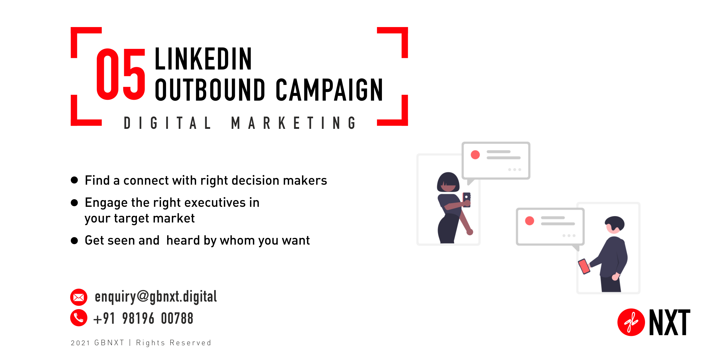 LinkedIn marketing agency | LinkedIn lead generation agency | GB NXT